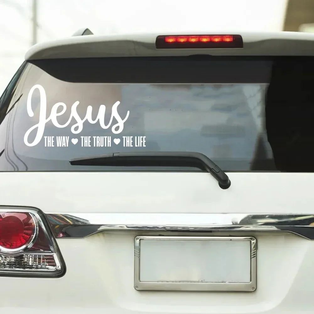 Way, Truth, Life Window Decal – Chosen Harvest