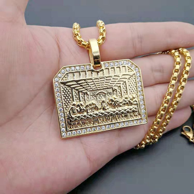 18K Last Supper Chain – Chosen Harvest