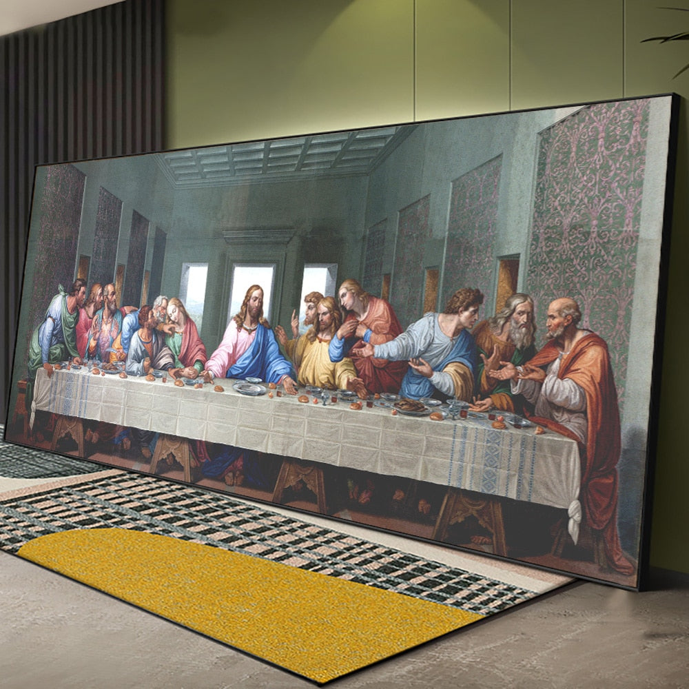 The Last Supper Vivid Cloth Fabric Unframed Poster – Chosen Harvest